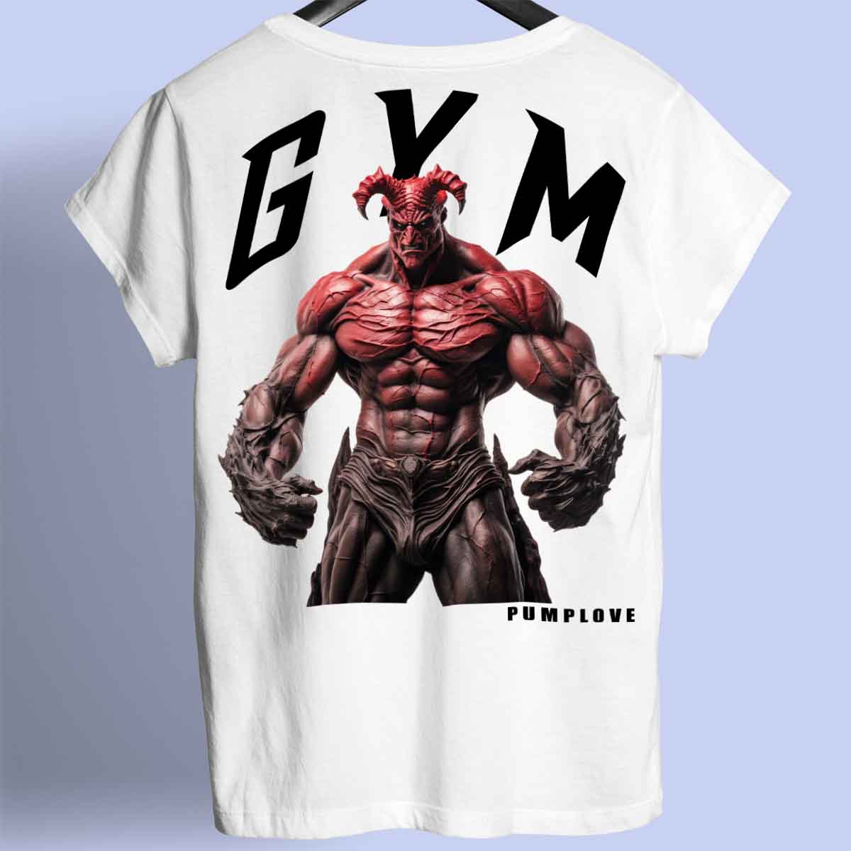 Gym Devil - Premium T-Shirt Unisex Backprint – PumpLove